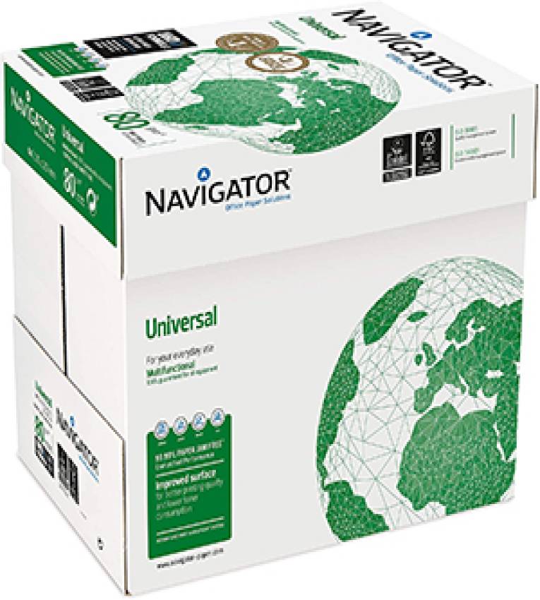 Tanjashop.com - Pack de 5 Ramettes papier A4 Navigator 80g – Blanc